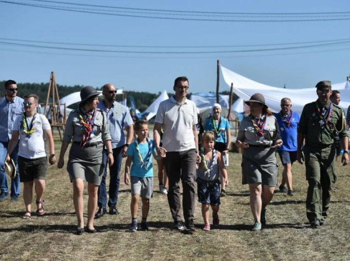Wizyta premiera na Zlocie ZHP w Gdańsku | dzieje.pl - Historia Polski
