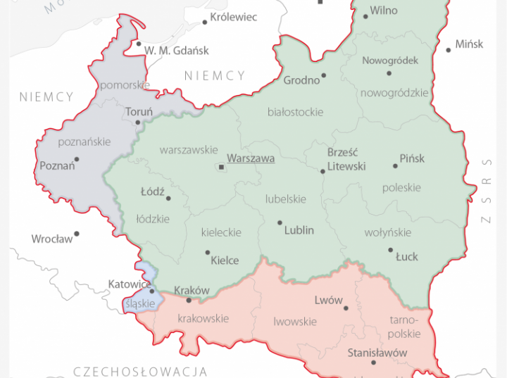 Integracja ziem dawnych zaborów w II Rzeczypospolitej | dzieje.pl ...