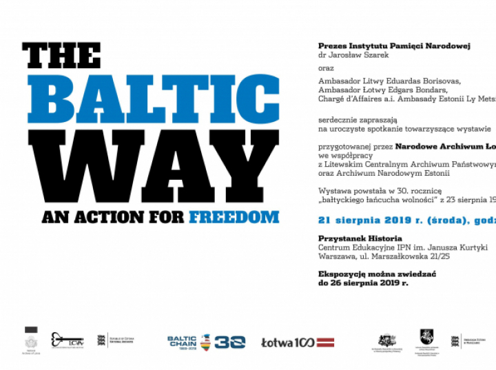 Wystawa „The Baltic way – an action for freedom” | dzieje.pl - Historia ...