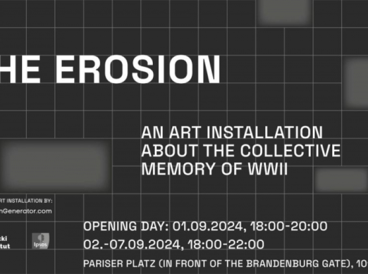 Instytut Pileckiego w Berlinie pokaże instalację "Erozja" w 85 ...