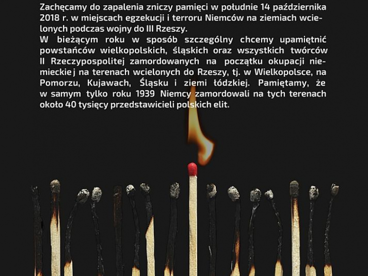 14 października akcja „Zapal znicz pamięci” | dzieje.pl - Historia Polski 14 października akcja „Zapal znicz pamięci” | dzieje.pl - Historia Polski